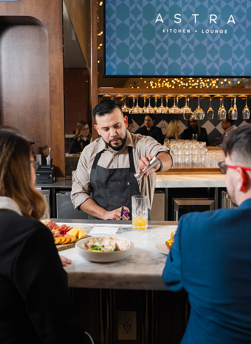Restaurant Dallas Arts District | ASTRA Kitchen + Lounge Dallas